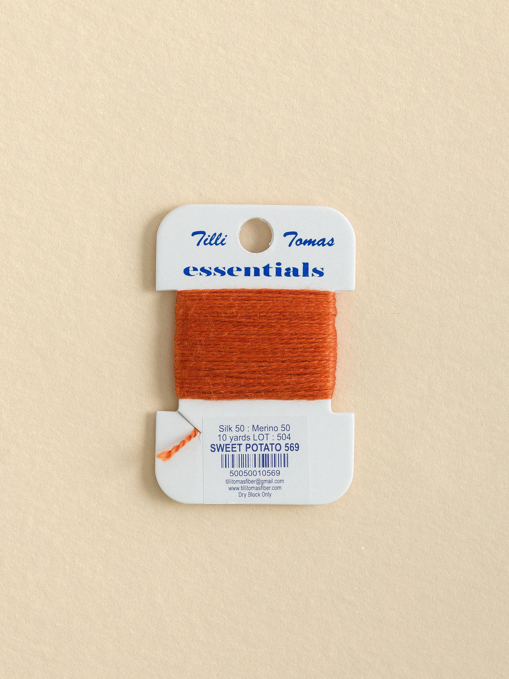 Essentials Sweet Potato 569 Thread | Planet Earth Fiber | Le Fil