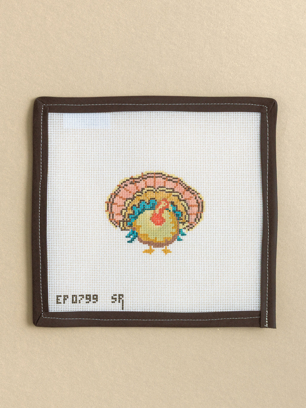 Thanksgiving Turkey Needlepoint Canvas | Le Fil