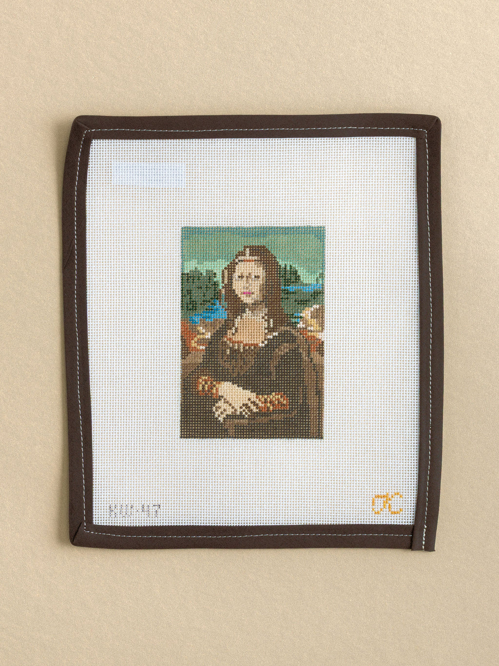 Mona Lisa Needlepoint Canvas | Le Fil