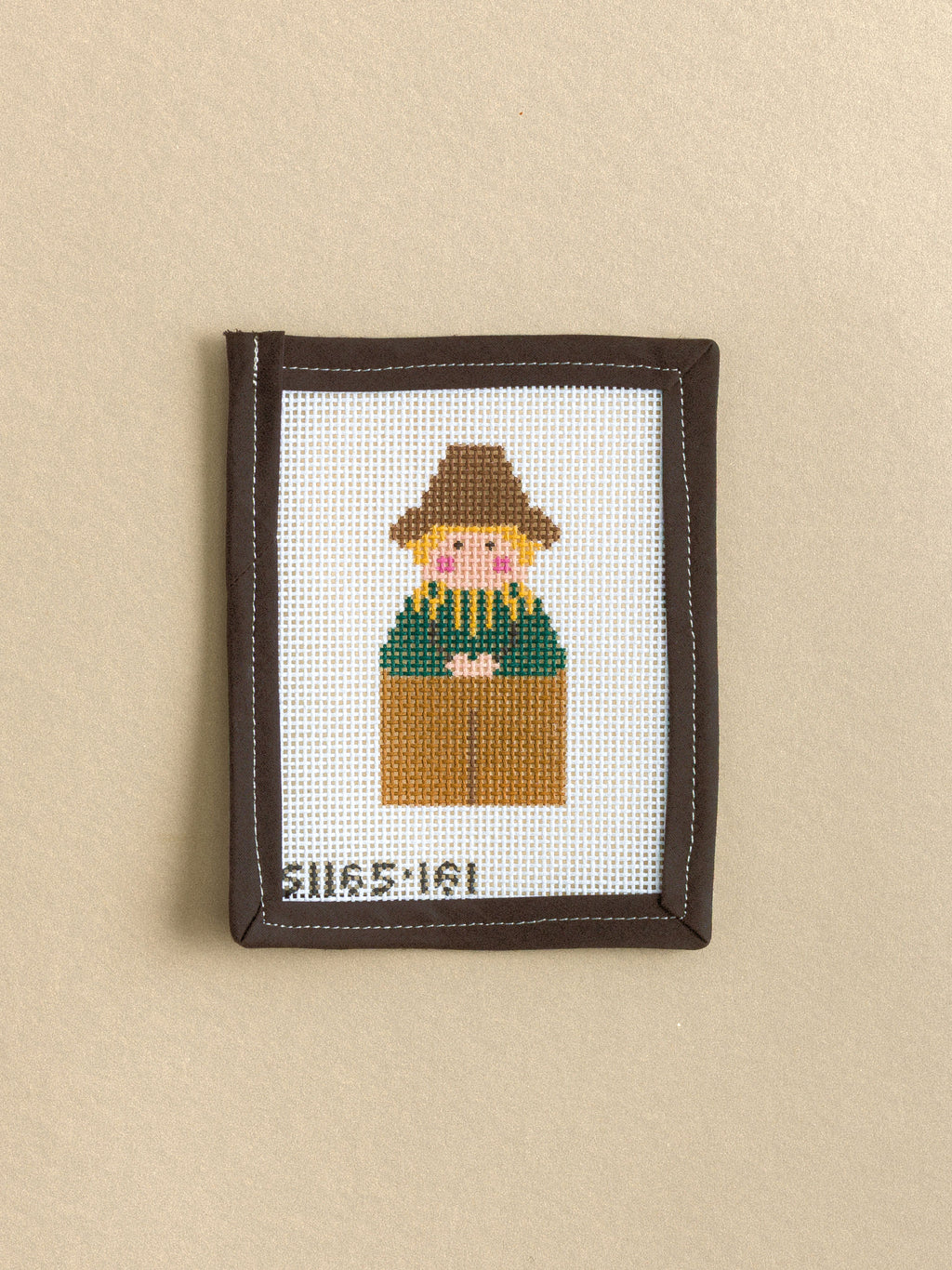Scarecrow Angel Needlepoint Canvas | Le Fil